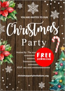 Country Christmas Invitations Christmas Invitations